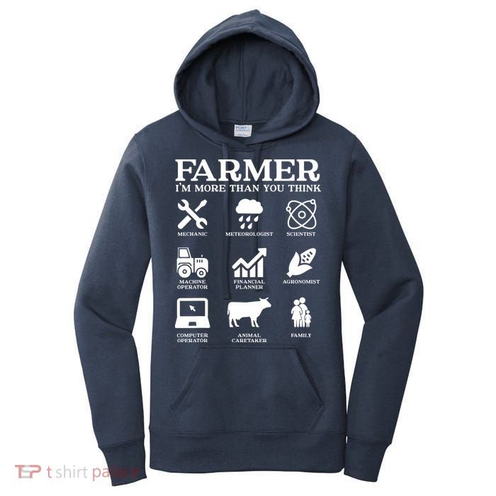Farmer Gift Idea Farming Agriculture Patriotic Farmer Women's Pullover ...