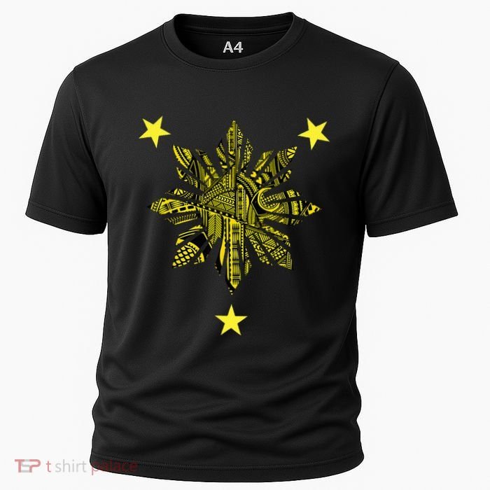 Filipino Heritage Polynesian Tribal Tattoo Cooling Performance Crew T ...