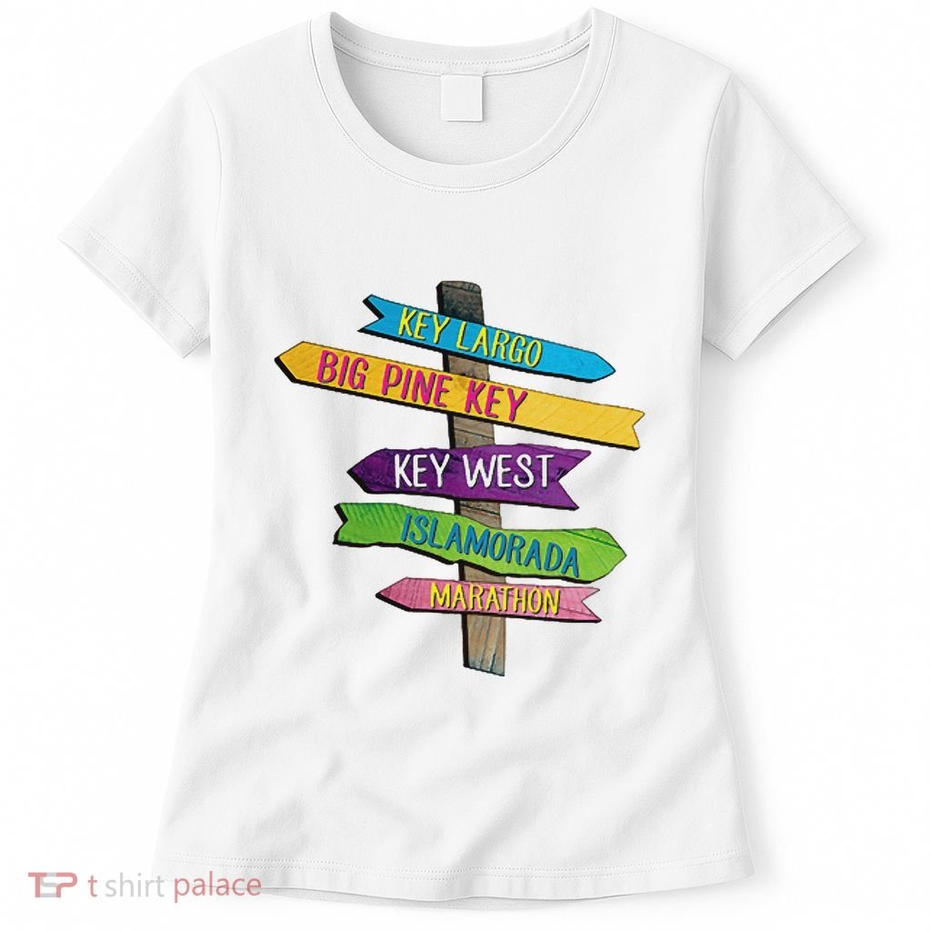 Florida Keys Totem Largo Islamorada Key West Sign Post Women