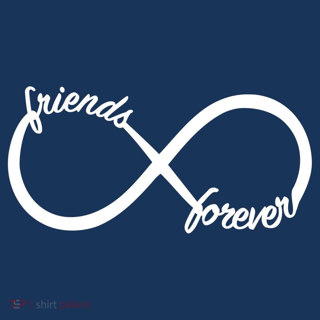 Friends Forever Infinity Symbol Women's Pullover Hoodie | TShirtPalace