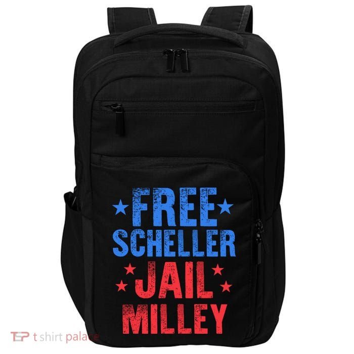 Free Stuart Scheller Jail Milley Impact Tech Backpack | TShirtPalace