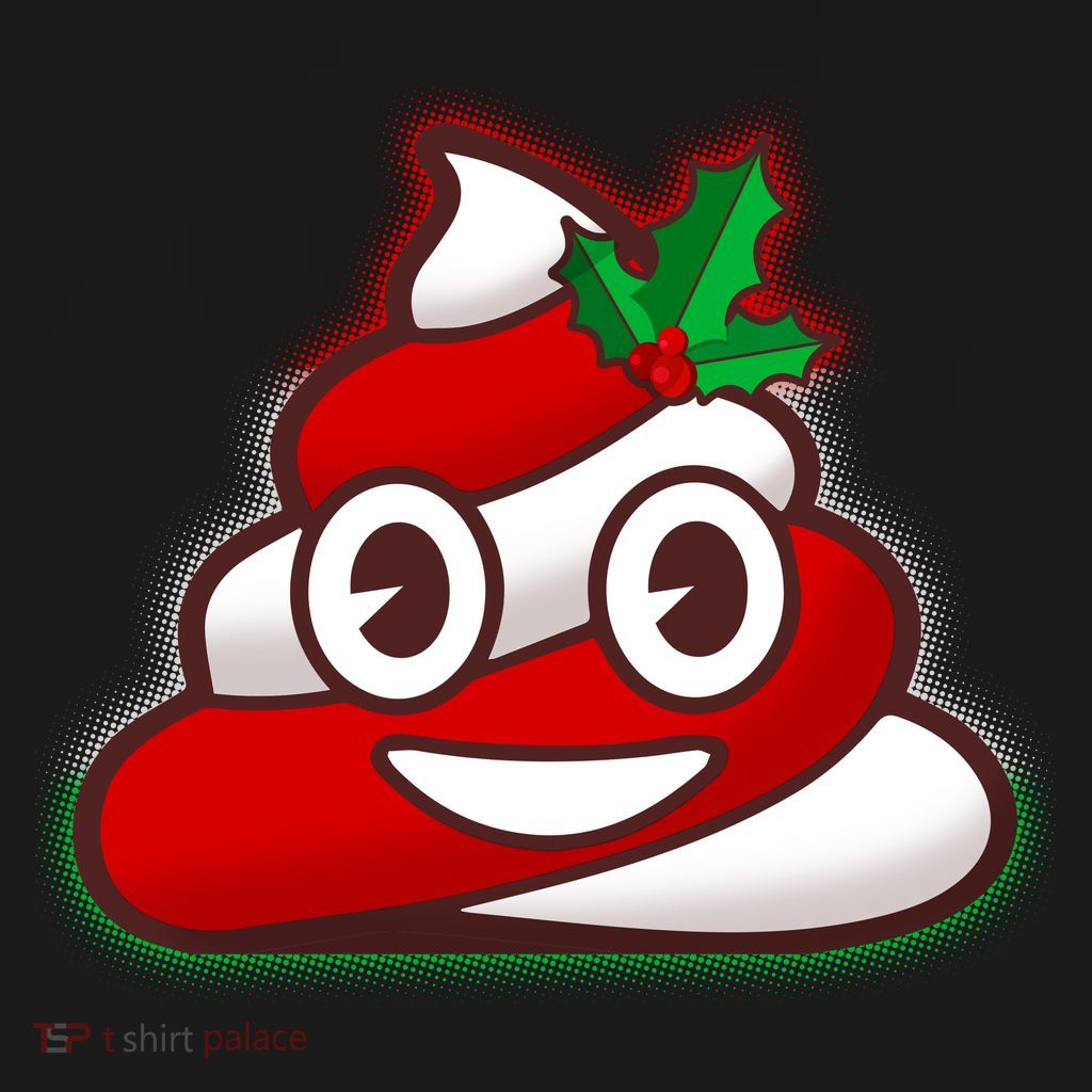 Funny Christmas Poop Emoji Bag | TShirtPalace