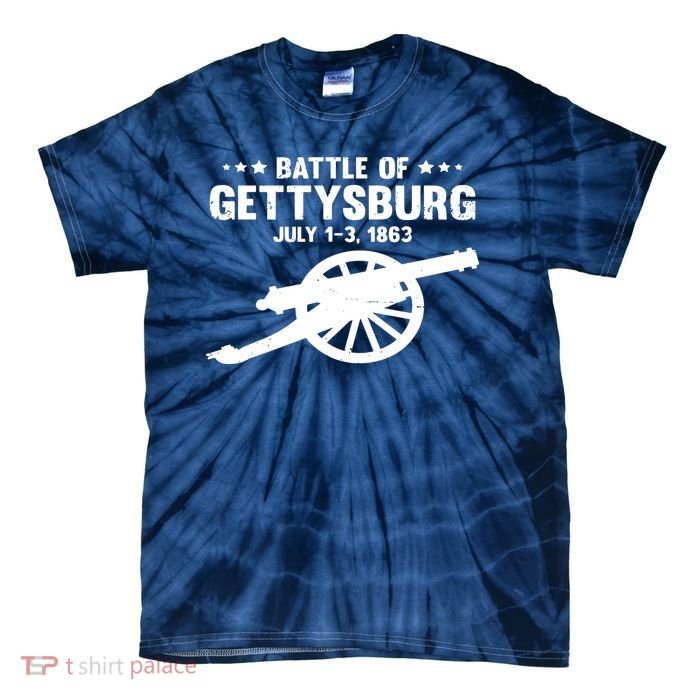 Gettysburg Civil War Battle Tie-Dye T-Shirt | TShirtPalace