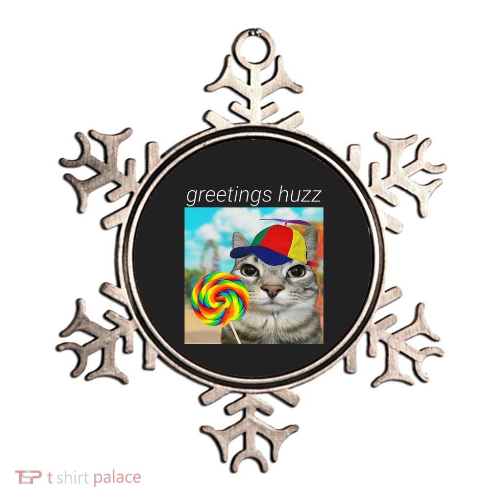 Greetings Huzz Funny Gen Z Gen Alpha Slang Meme Gift Ornament ...
