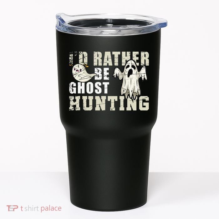 Ghost Hunter Gift Boo Spooky Halloween Tumbler | TShirtPalace