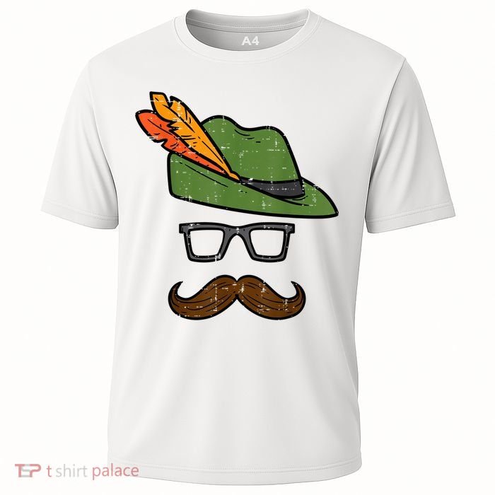 German Hat Mustache Costume Bavarian Oktoberfest Cooling Performance ...
