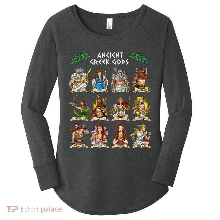 Greek Mythology Gods Ancient Greece Women's Perfect Tri Tunic Long ...