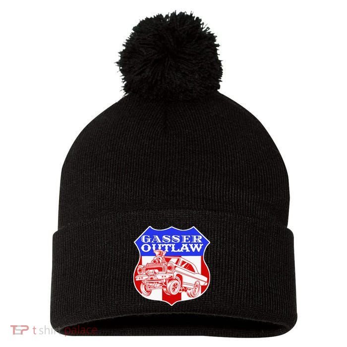 Gasser Outlaw Class Vintage Drag Racing Race Car Pom Pom 12in Knit ...