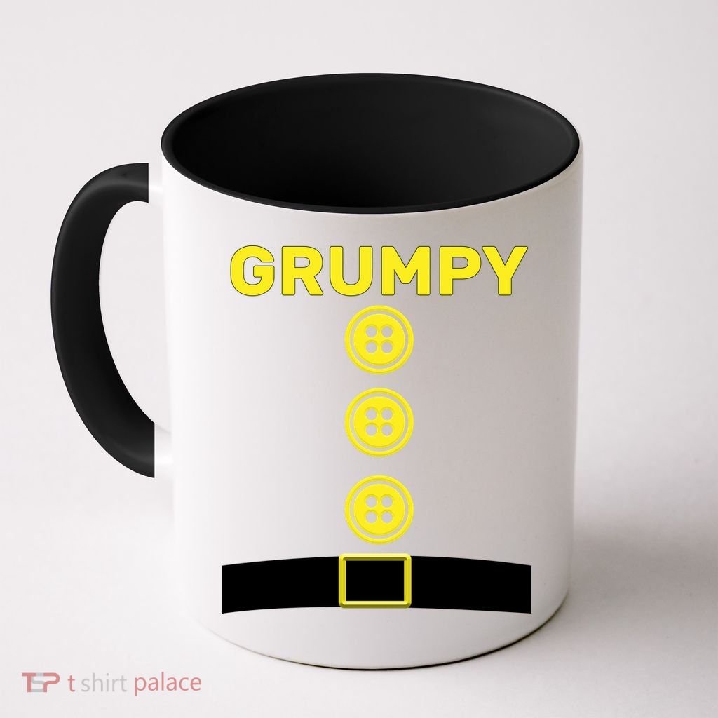Grumpy Dwarf Halloween Costume Coffee Mug | TShirtPalace