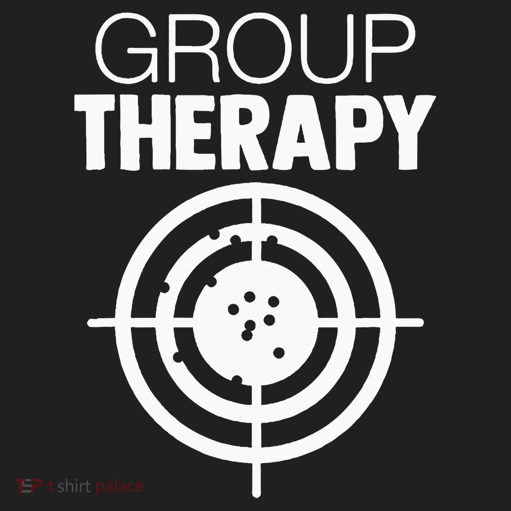 Group Therapy Target Practice Shooting Range Humor Gun Lover Golf Towel ...