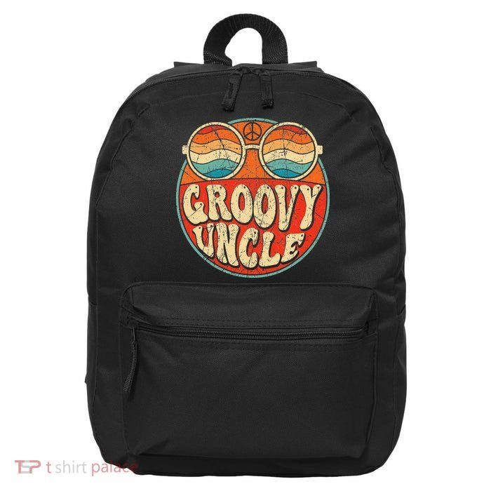 Groovy Uncle 70s Aesthetic Nostalgia 1970's Retro Uncle 16 in Basic ...