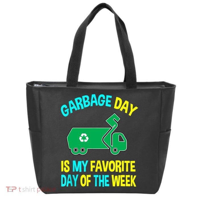 Garbage Uniform Trash Truck Kids Garbage Man Costume Zip Tote Bag ...