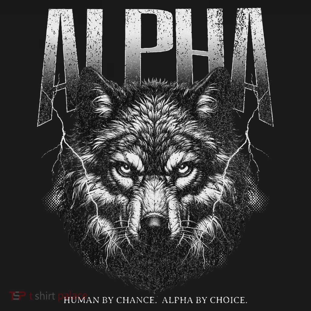 Human By Chance Alpha By Choice Women's Long Sleeve Shirt | TShirtPalace