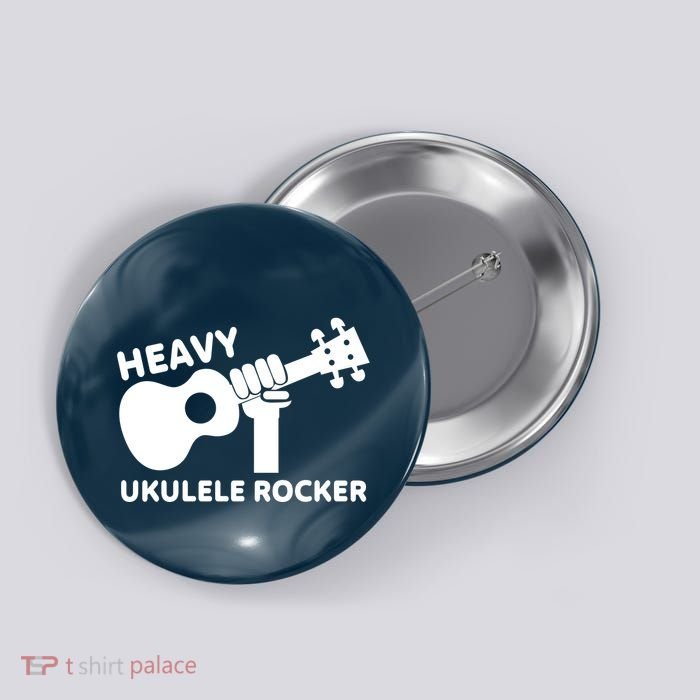 Heavy Ukulele Rocker Musical Instrument Acoustic Guitar Button ...