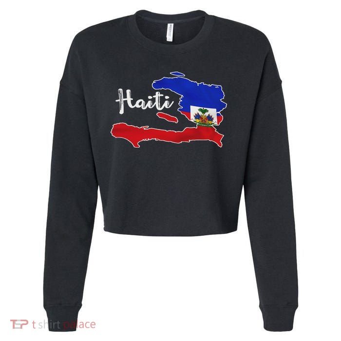 Happy Haitian Flag Day Cool Haiti Flag Map Haitian Pride Cropped ...