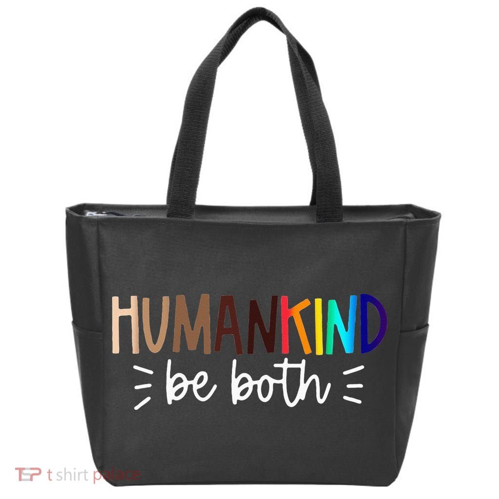 Human Kind Be Both Equality Humankind Kindness Peace Bag | TShirtPalace