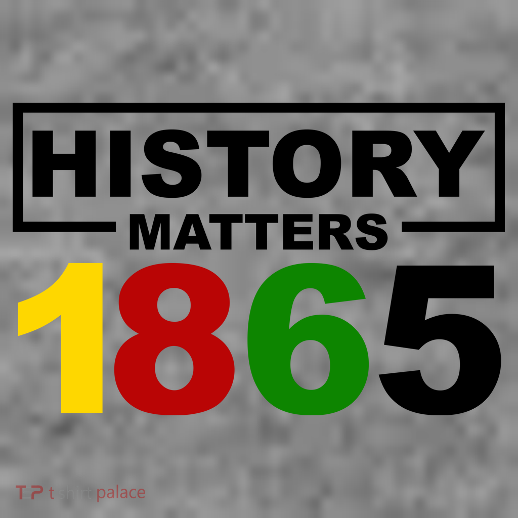History Matters 1865 Black History Month Softstyle Adult Sport Polo ...