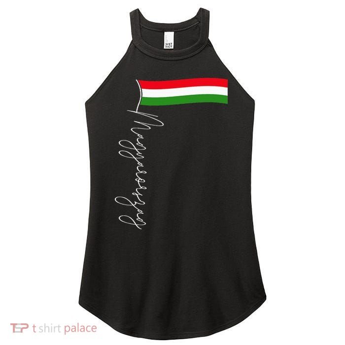 Hungary Signature Flag Pole Patriotic Hungarian Flag Women's Perfect ...