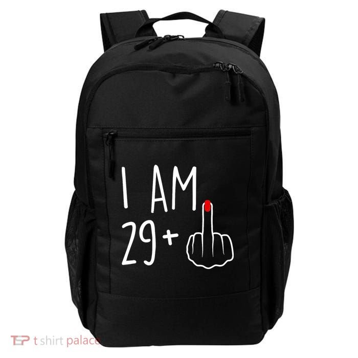 I Am 29 Plus 1 Middle Finger For A 30th Birthday For Wo Daily Commute ...