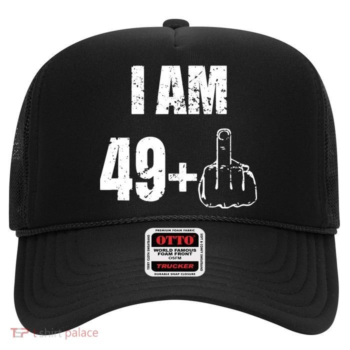 I Am 50 49 Plus One Funny 50th Birthday 1967 Trucker Hat | TShirtPalace