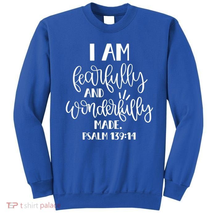 I Am Fearfully And Wonderfully Made Psalm 139:14 Christian Meaningful ...