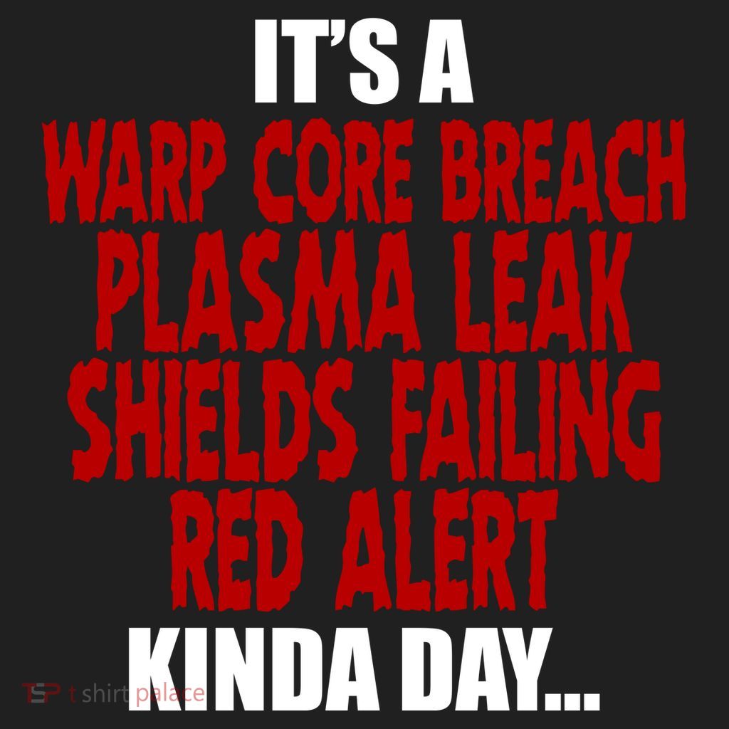 It's A Warp Core Plasma Leak Shield Funny Meme Hat | TShirtPalace