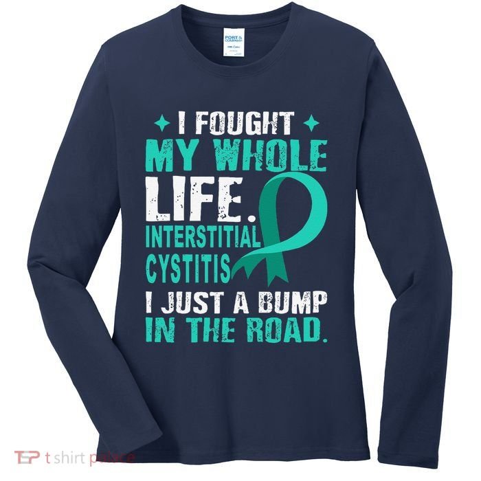 Interstitial Cystitis Awareness Teal Ribbon Support Family Women's Long ...