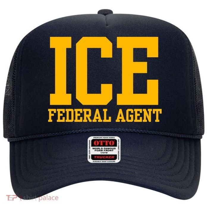 Ice Federal Agent Halloween Costume Police Immigration Hat
