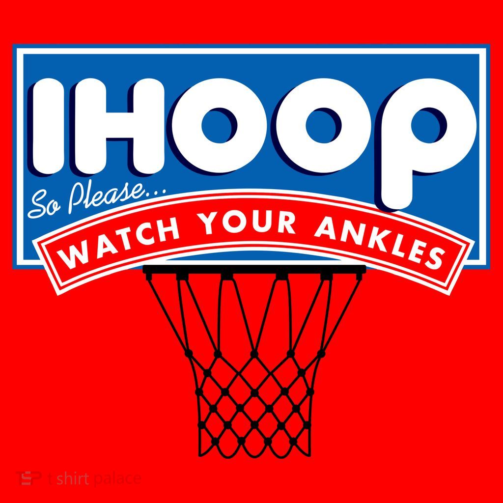 Ihoop I Hoop So Please Watch Your Ankles Classic Logo Santa