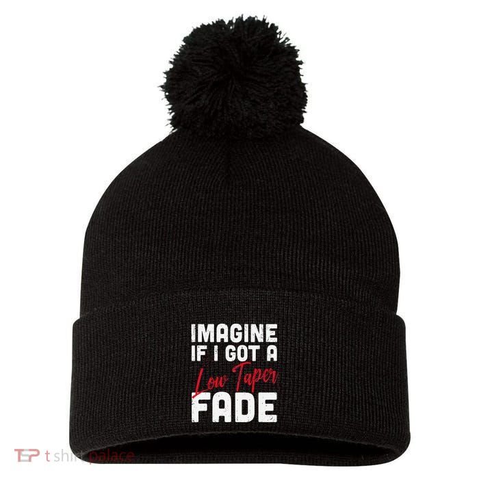 Imagine If I Got A Low Taper Fade Funny Hairstyle Meme Pom Pom 12in ...