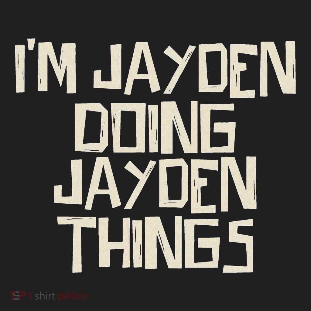 IM Jayden Doing Jayden Things Trucker Hat | TShirtPalace
