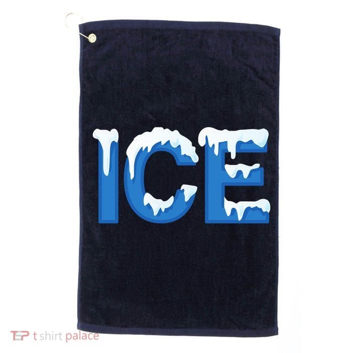 Ice Logo Costume Platinum Collection Golf Towel | TShirtPalace