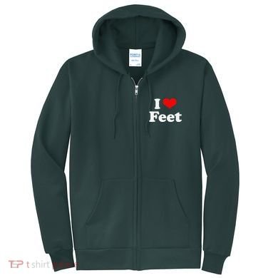 I Love Feet I Heart Feet T-Shirt | TShirtPalace