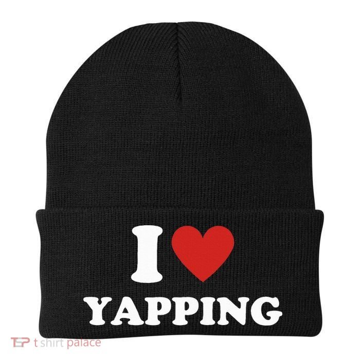 I Love Yapping I Heart Yapping Beanie | TShirtPalace