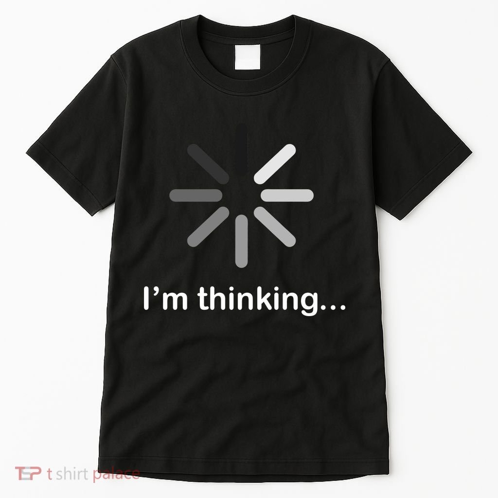 I'm Thinking Loading Logo Tall T-Shirt | TShirtPalace