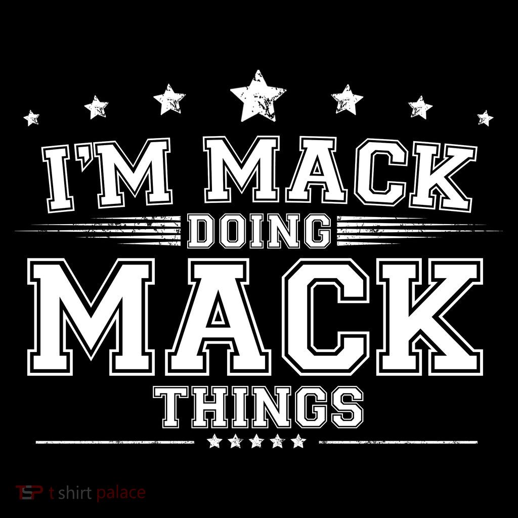 Im Mack Doing Mack Things Short Acrylic Beanie | TShirtPalace
