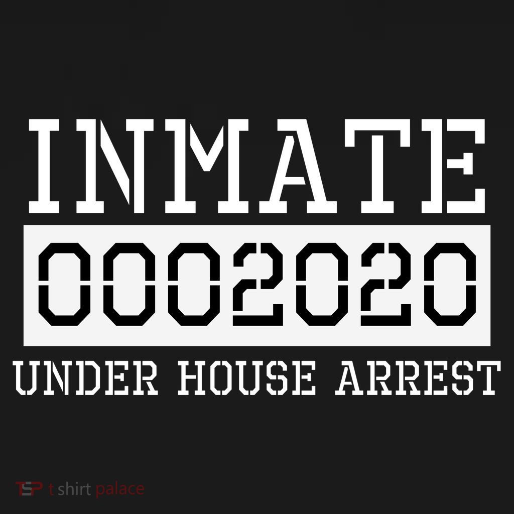 Inmate Under House Arrest Funny Prison Costume Ornament | TShirtPalace