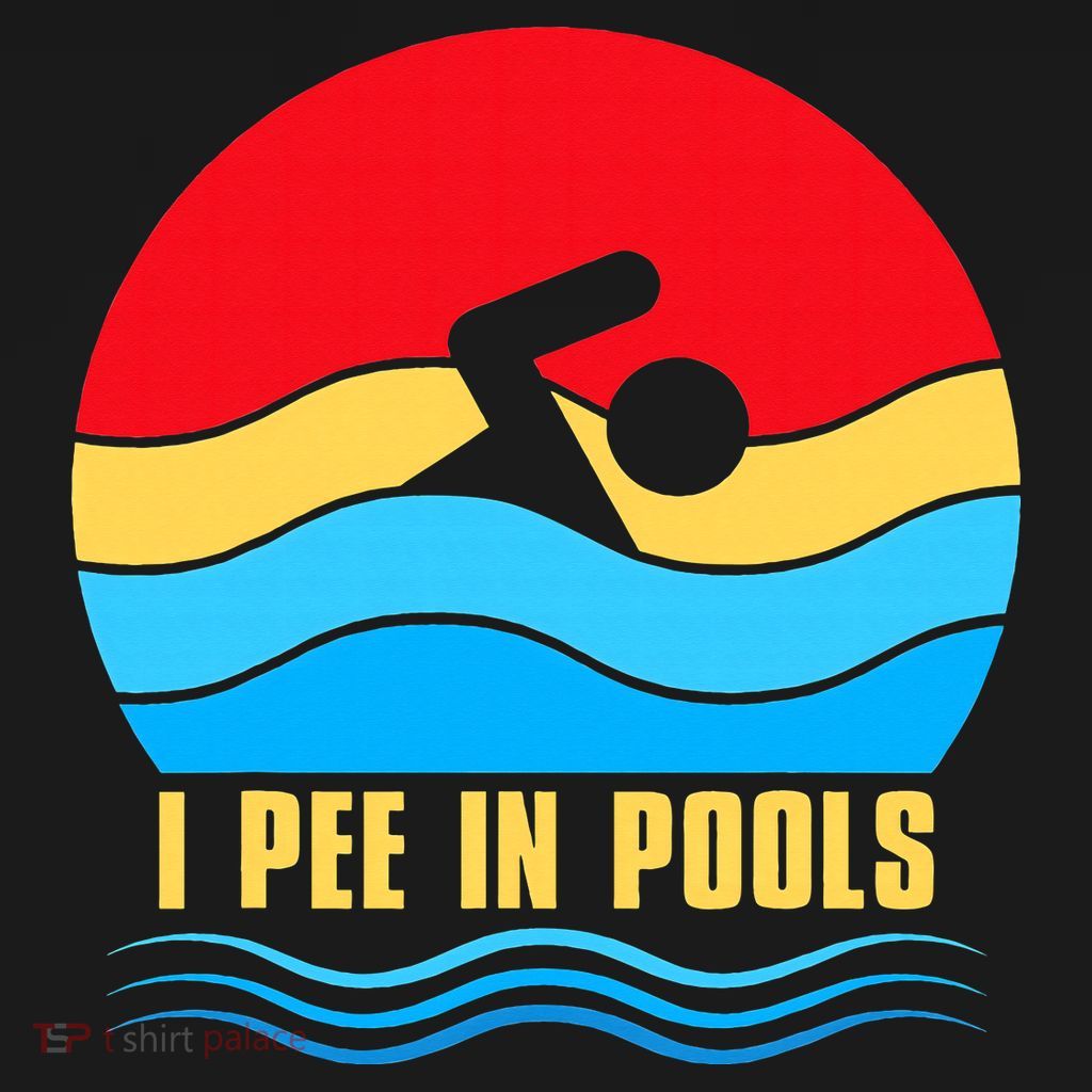 I Pee In Pools Funny Swimmer Coach Player Bag