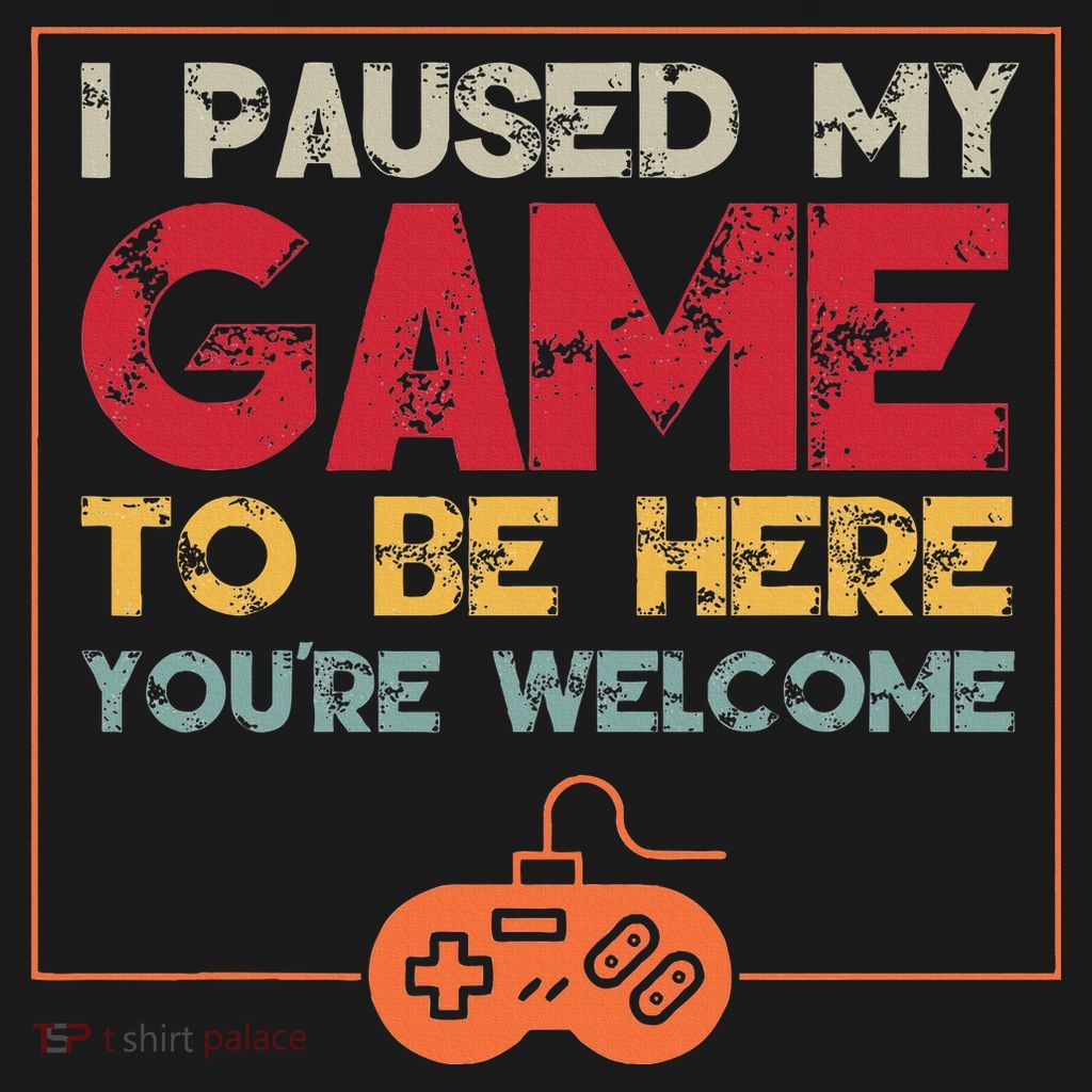 I Paused My Game To Be Here Video Gamer Ornament | TShirtPalace