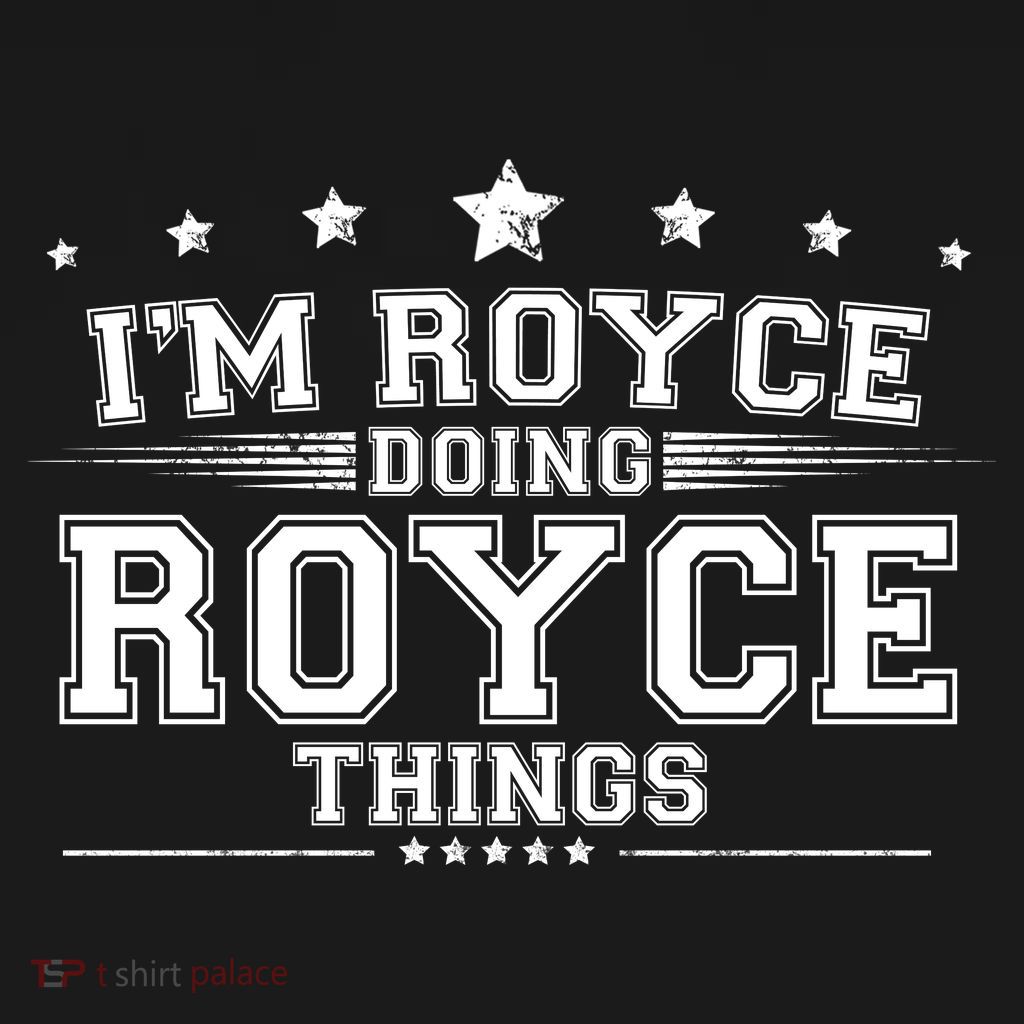 Im Royce Doing Royce Things Full Zip Hoodie | TShirtPalace