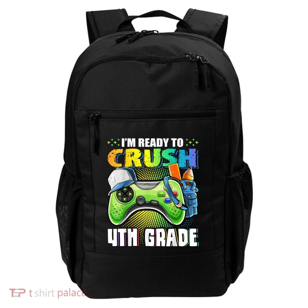 Im Ready To Crush 4th Grade Back To School Video Game Boy Ba