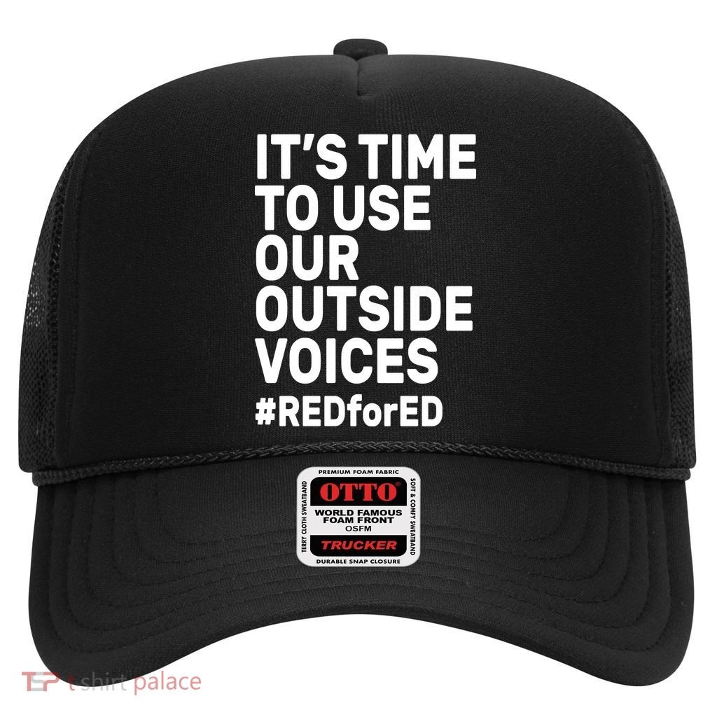 It's Time To Use Our Outside Voice Red For Ed Hat