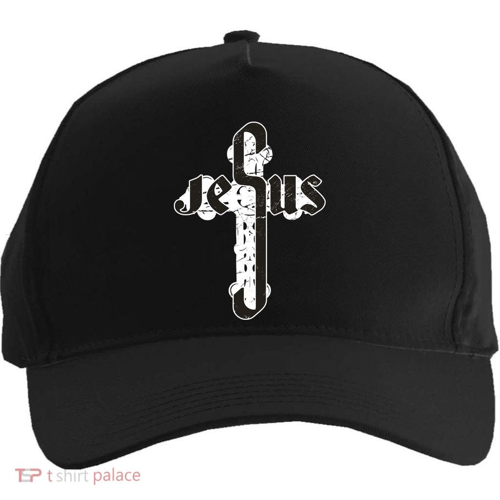 Jesus Christ Cross Faith Five-Panel Snapback Cap | TShirtPalace