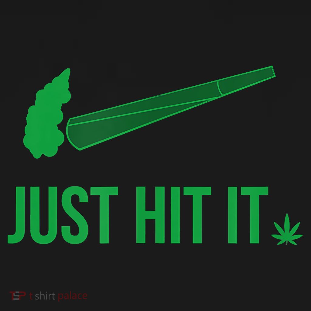 Just Hit It Cannabis Smoker Pajama Set | TShirtPalace