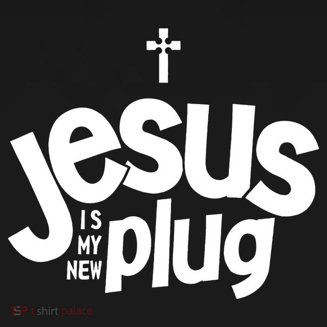 Jesus Is My New Plug Funny Christian Convert 16 in Basic Backpack ...