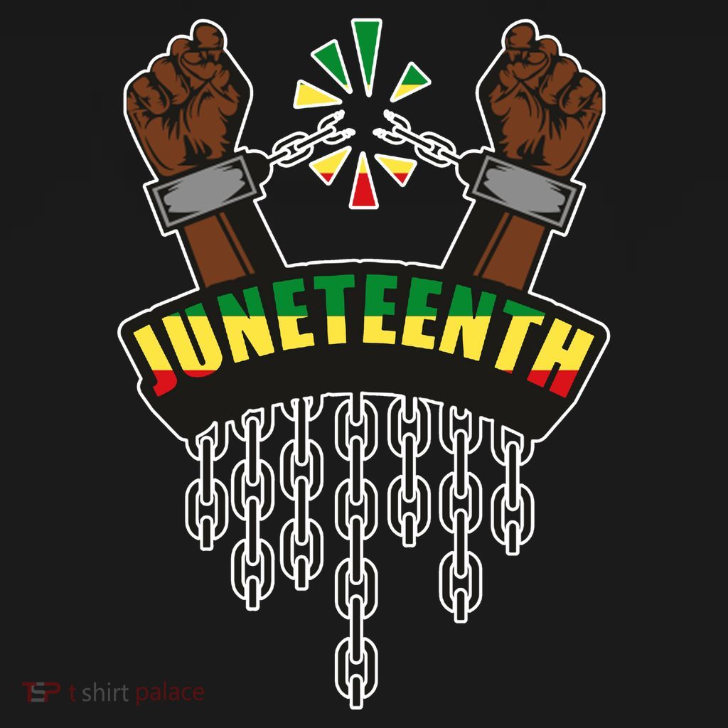 Juneteenth Locked Up Hands Freedom Polo | TShirtPalace