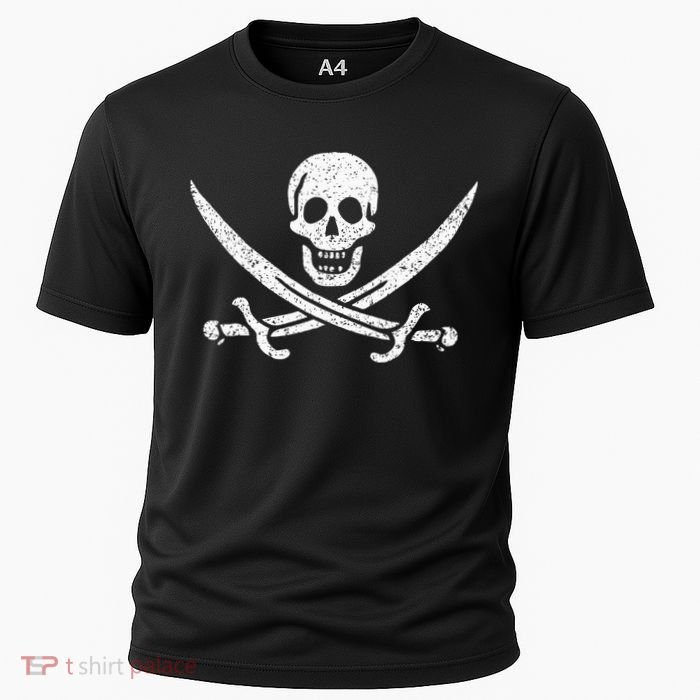 JOLLY ROGER PIRATE FLAG CALICO JACK HALLOWEEN COSTUME Cooling ...