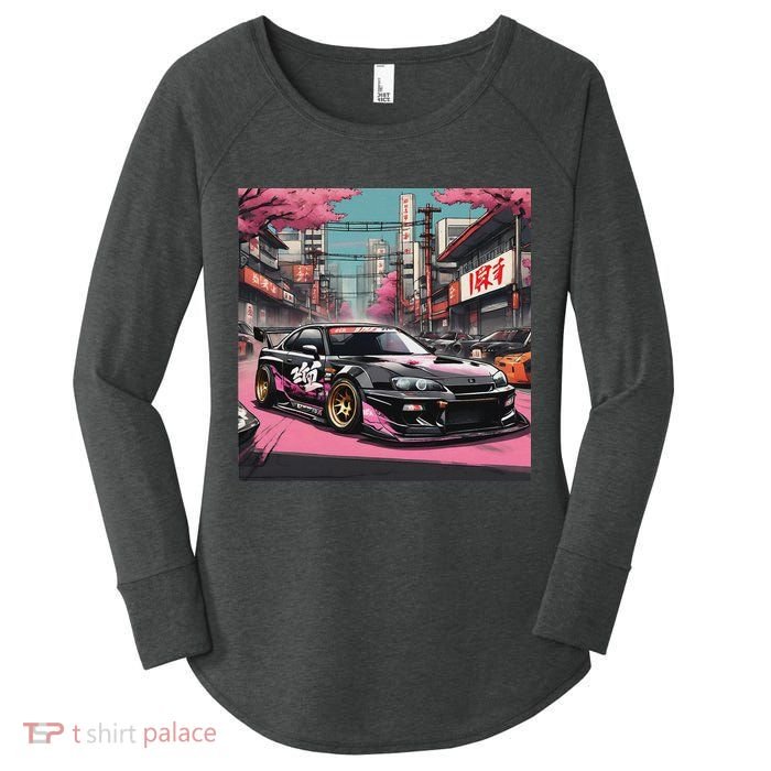 Jdm Tokyo Skyline Retro Japanese Race Car Drift Tuning Gift Women's ...