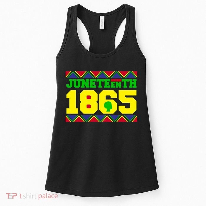 Juneteenth 1865 Independence Day Women's Tank Top