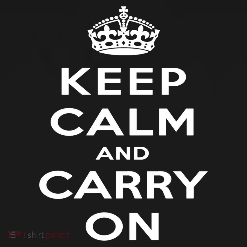 Keep Calm And Carry On Gift Cooling Performance Long Sleeve Crew ...